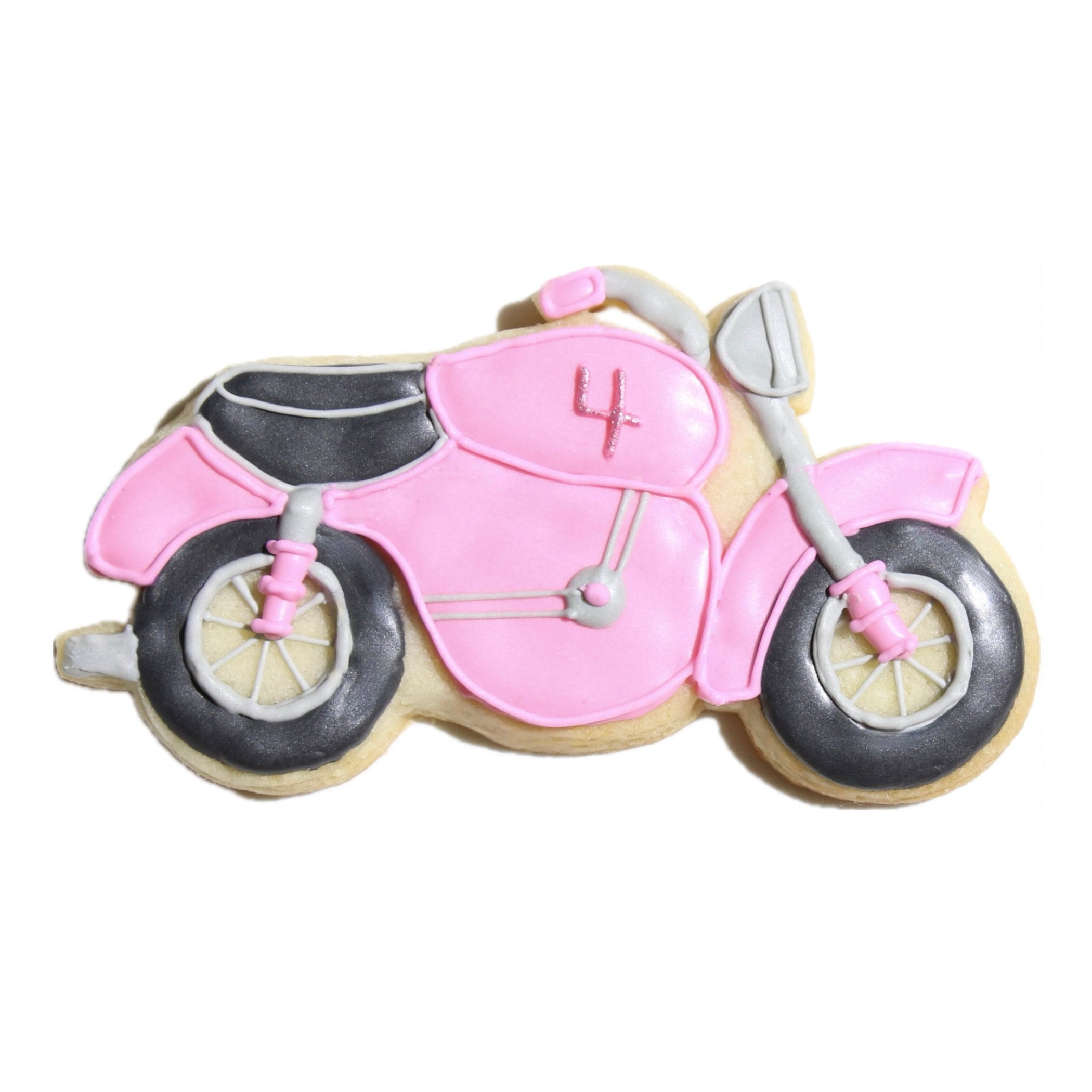 Motorcycle Sugar Cookie | The Cake Room Studio